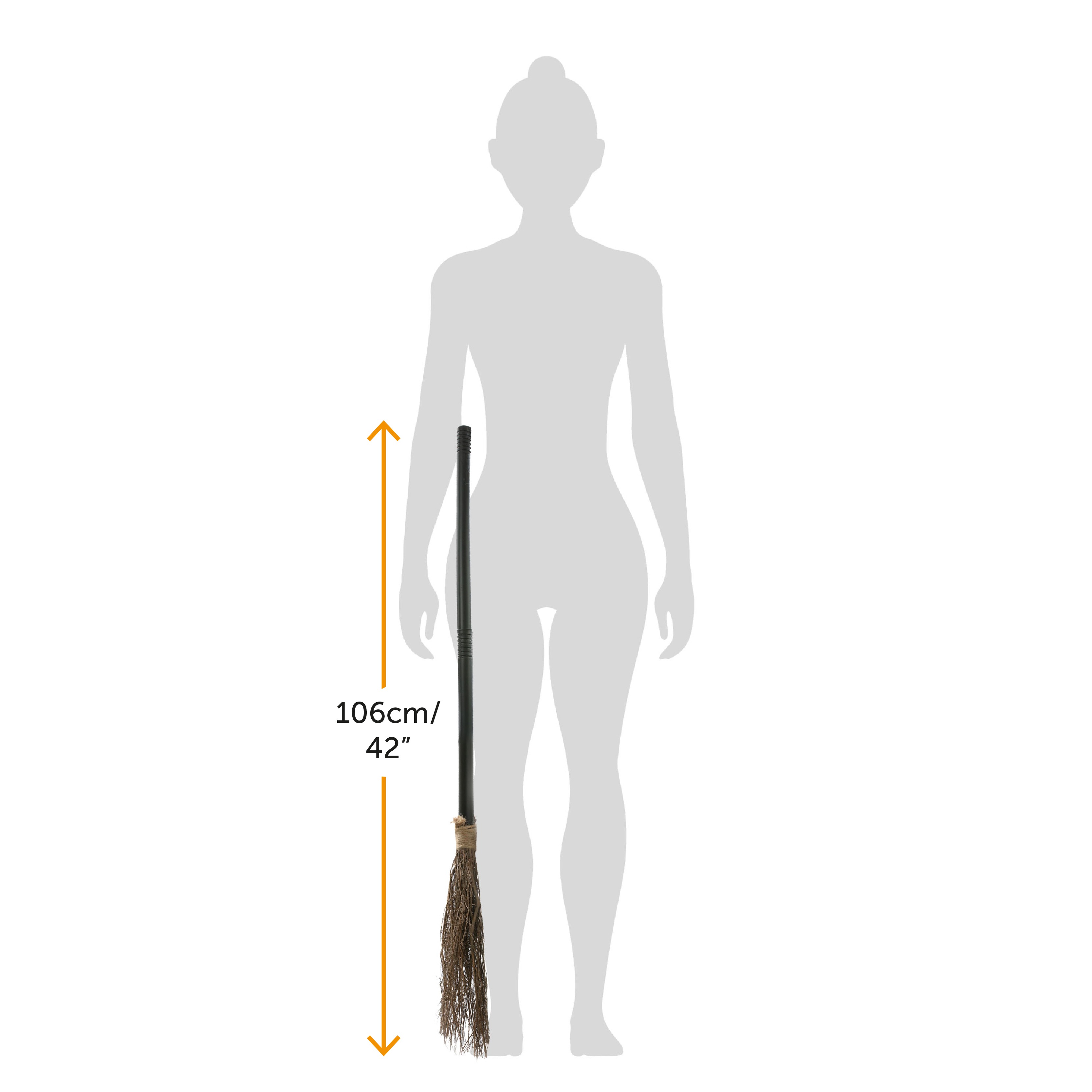 Girls Dani Witch Costume | 5 Pcs | Dress, Broom, Cat Toy, Wig & Hair ...