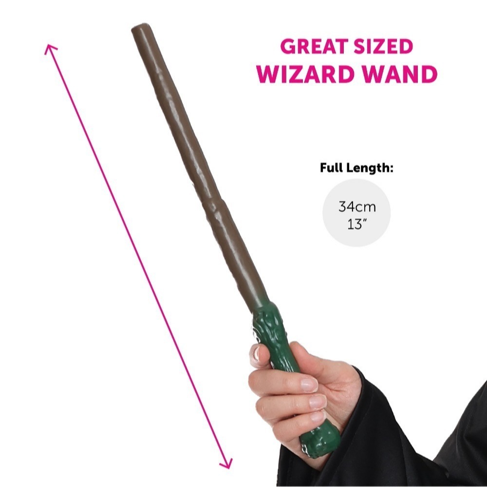 Adults Harry Potter Costume | 7 Pcs | Robe, Tie, Wig, Wand, Glasses ...